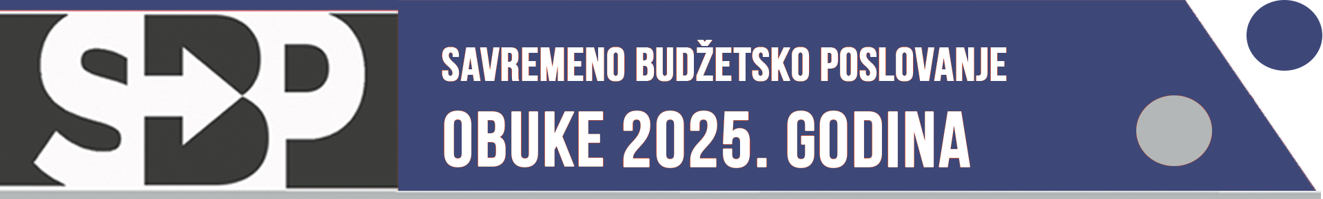 SBP OBUKE/25 - SBP | Savremeno budžetsko poslovanje
