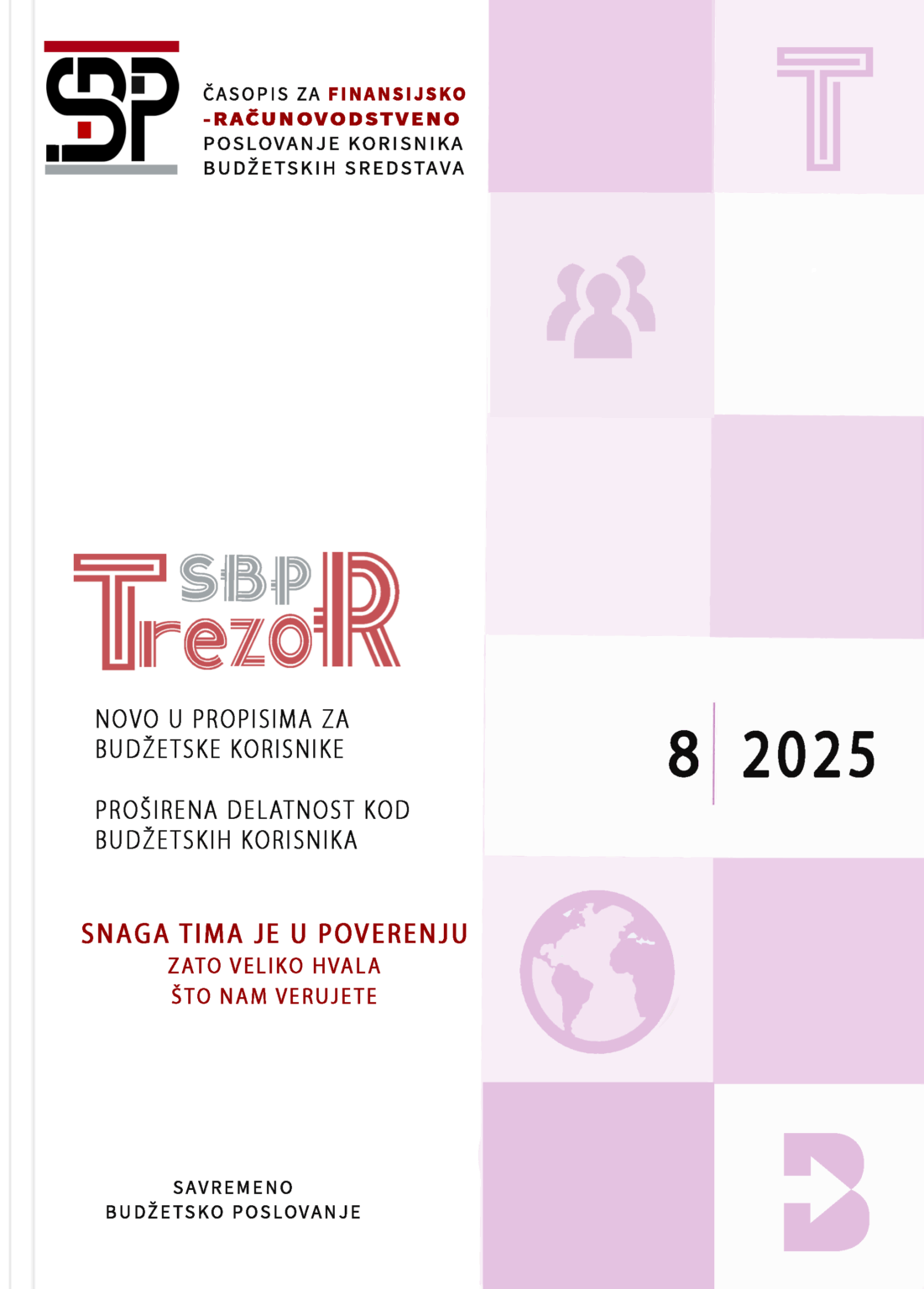 Početna strana - SBP | Savremeno budžetsko poslovanje
